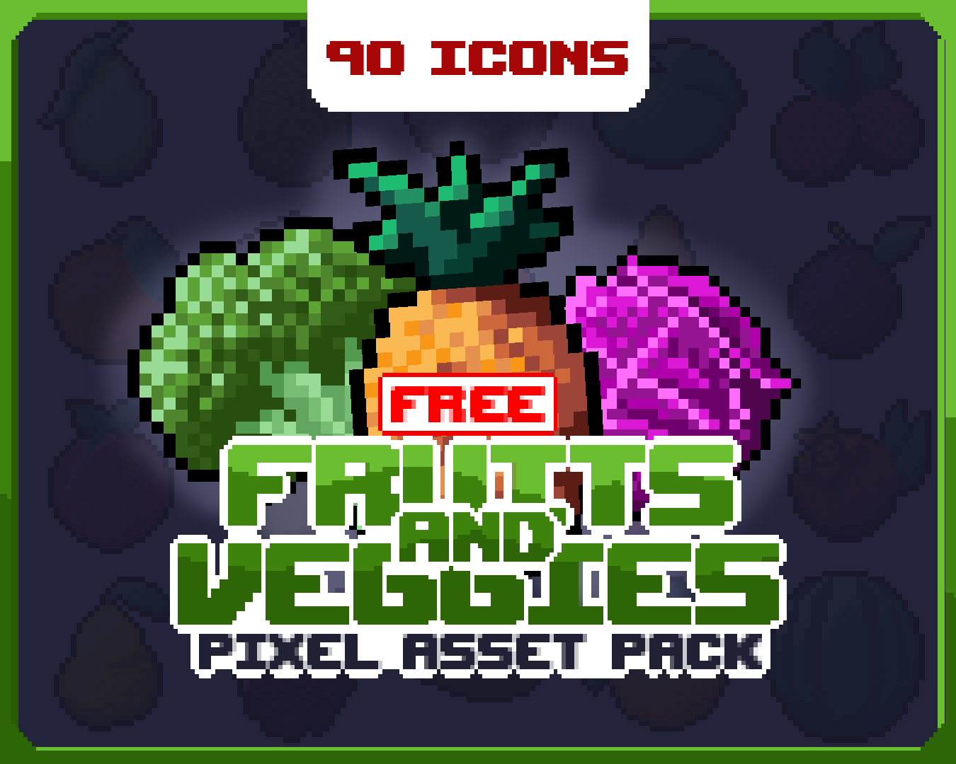 FREE - Fruit and Veggies Asset Pack by Helm3t