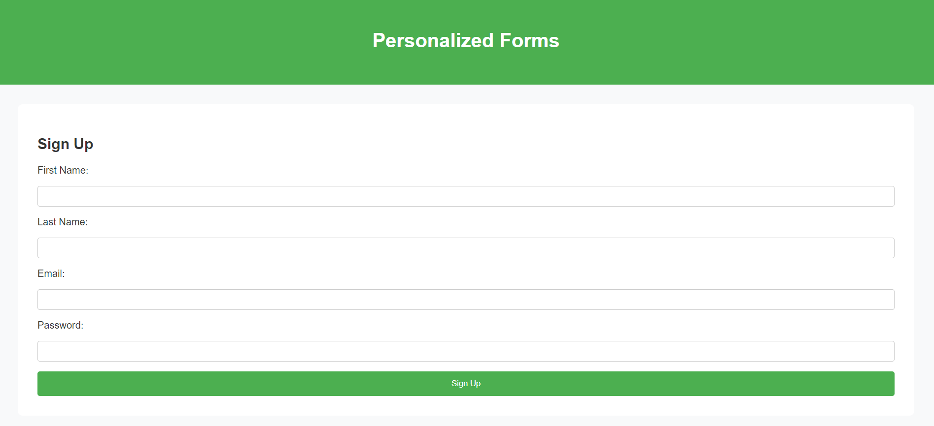 Personalized Forms - Template 1 by Tufan Black