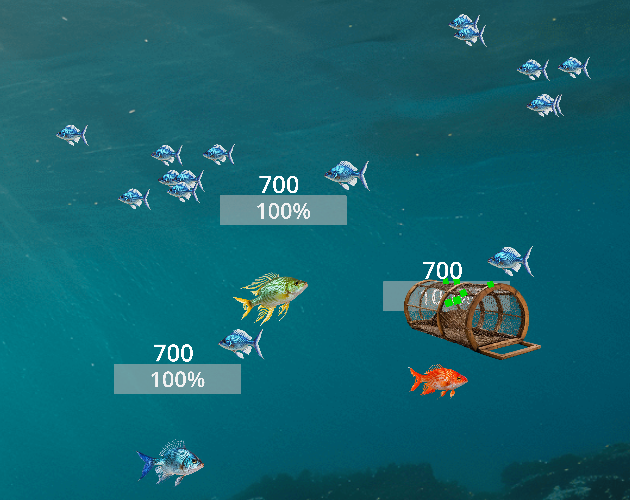 Fish VS Fish: Local multiplayer fish battle game by flammableshrimp