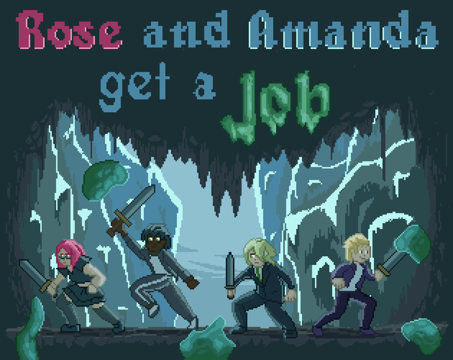 Rose and Amanda Get a Job by P. R. Saseta, Iván Mosquera, Zafirity