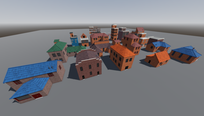 Modular Brick Structures by loafbrr