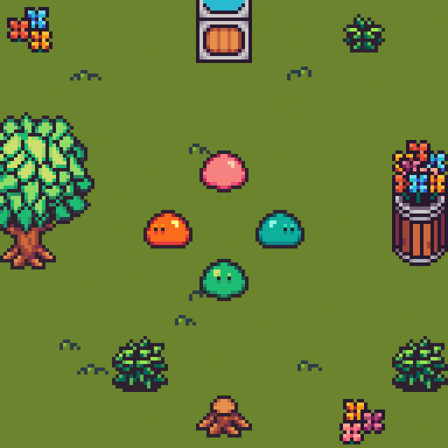 Savage Slimes! Asset Pack Release Day 🎉 - Savage Slimes! by The Game Smith