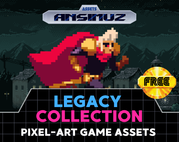New animations for the cave Hunter for the 16 Bit Collection - Ansimuz ...