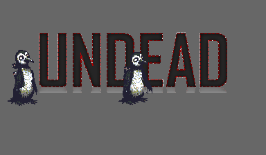 Animated Undead Penguin - UNDEAD #3 by Michael Jay