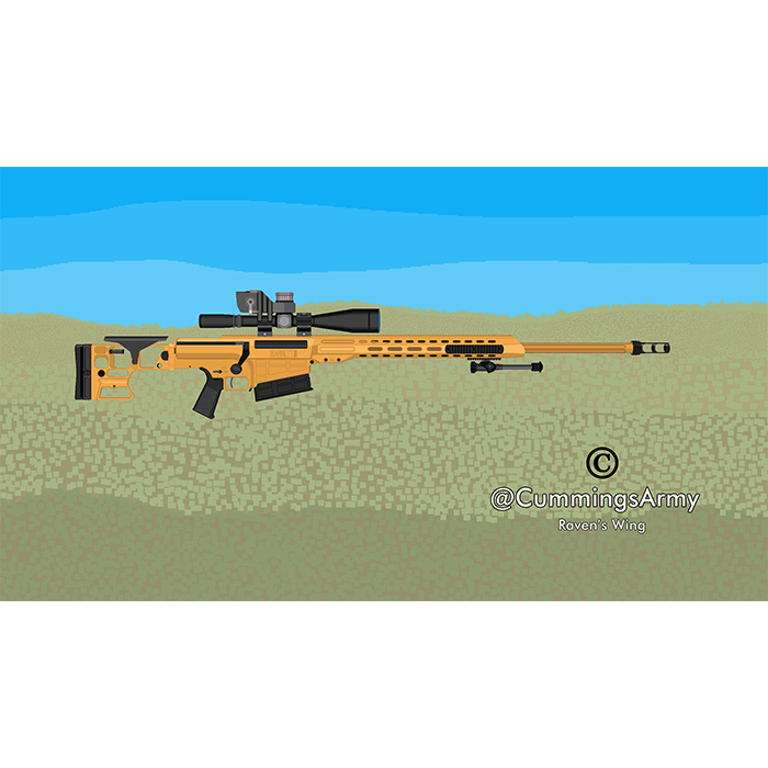 Barrett MRAD Pixelart Animation by PrayingMantis