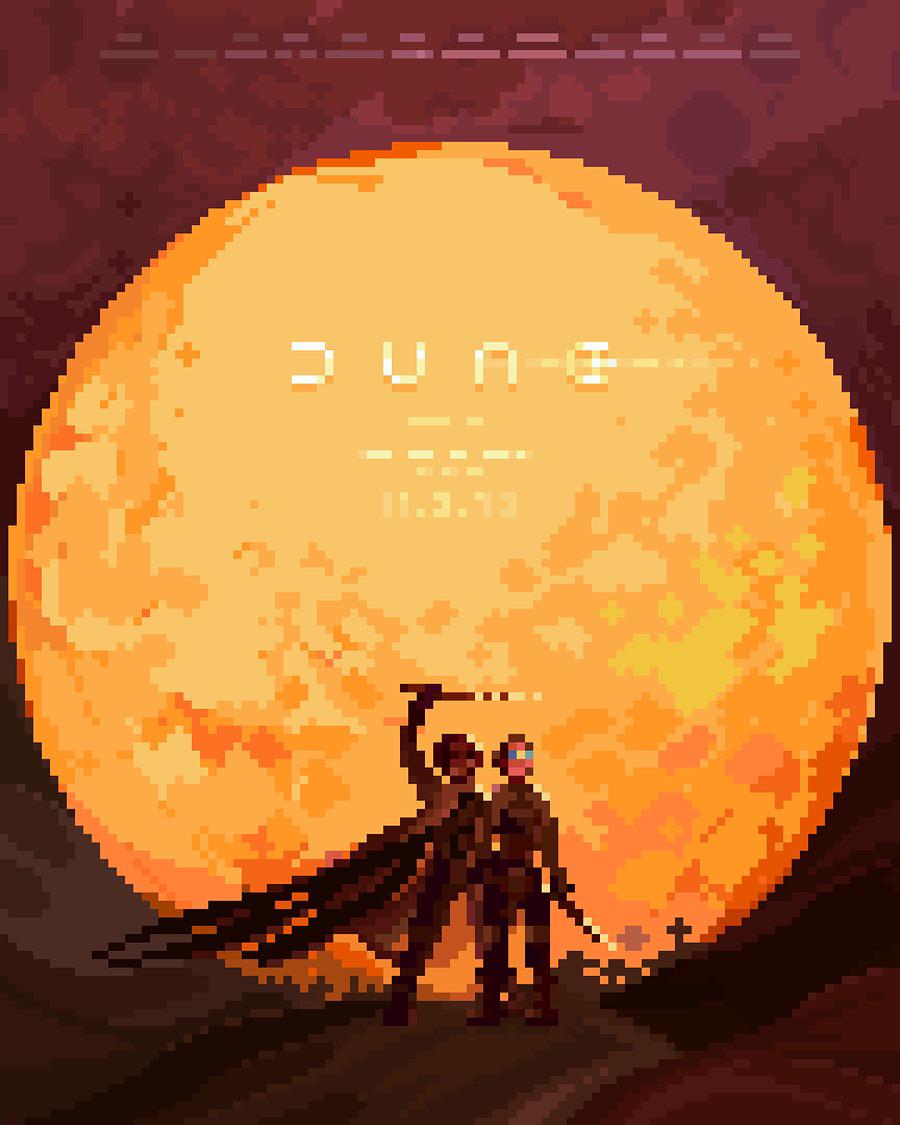 Dune 2D by lukoseee
