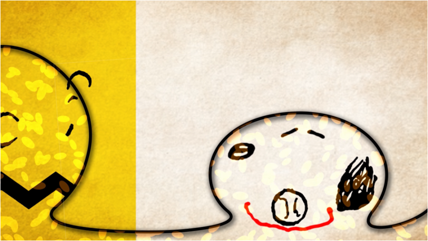 Snoopy Abstract Animation by Xiao