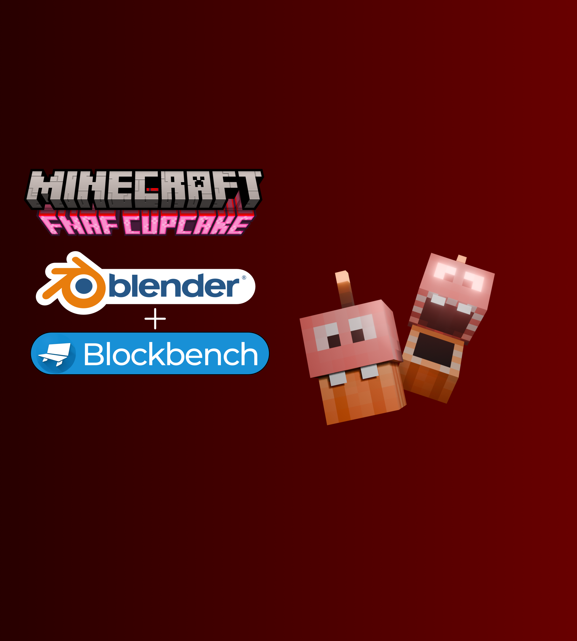 Minecraft Fnaf Cupcake by Alex Mikula