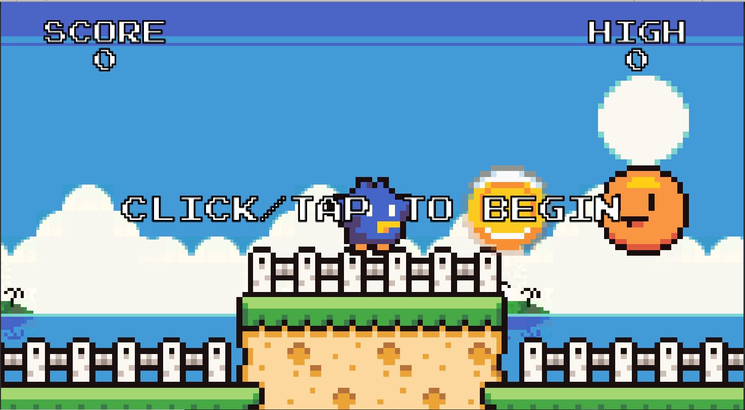 Flappy Pixels by Esteban