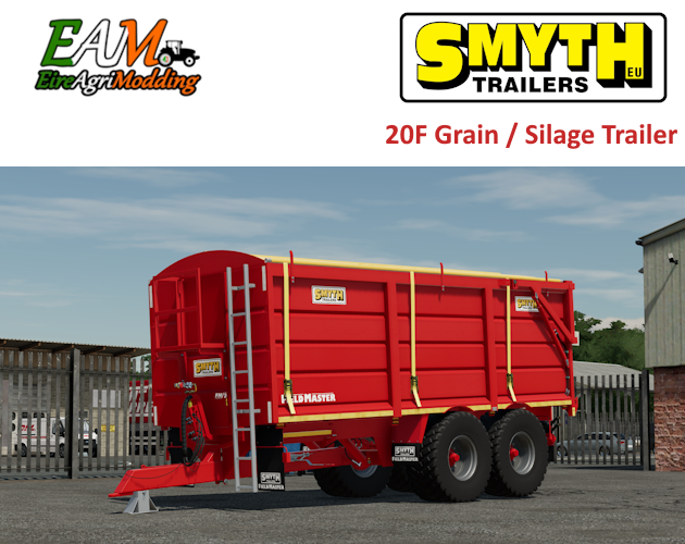 Smyth 20 Foot Field Master Trailer by 4DModding