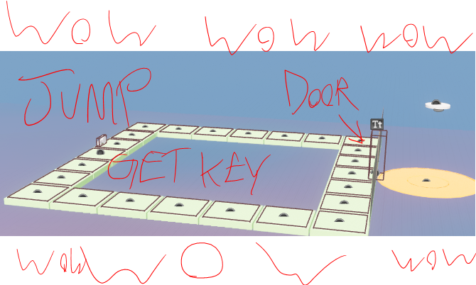 GD1 falling Platform game by Jacklynn B