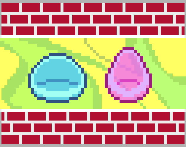 Animated Pixel Slimes in NES Colors by PixelPinion