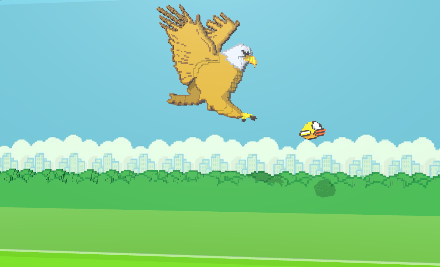remake Flappy Bird 3D by DaGoosee