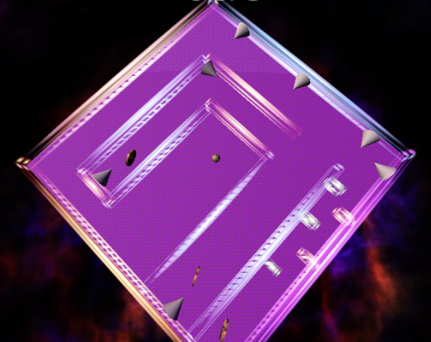 Pink and Purple RollerBall Maze by WCrossGames