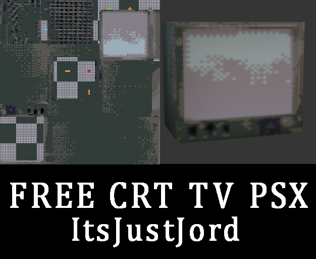 PSX CRT TV by ItsJustJord