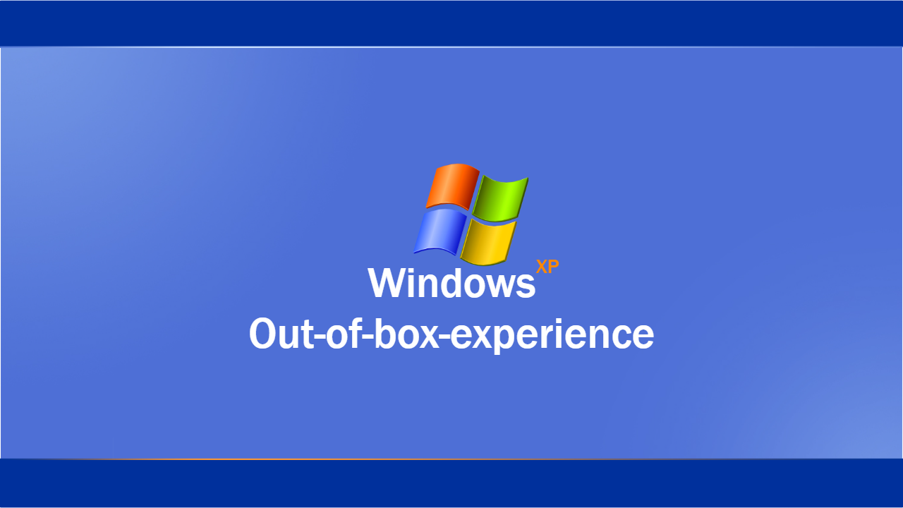 Windows XP OOBE Simulator by KodGOS