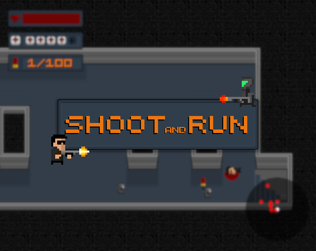 Shoot and Run 2D Game by Everton Eberhardt