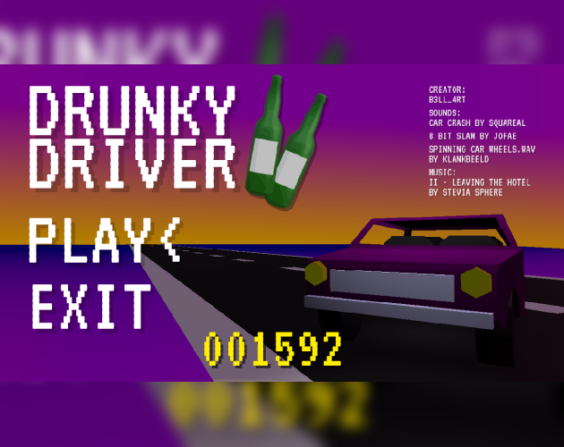 Drunky Driver by b3ll_4rt