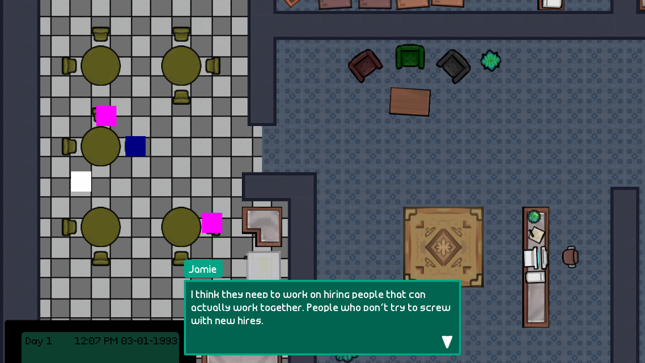 Devlog 17: Arguing - itch.io