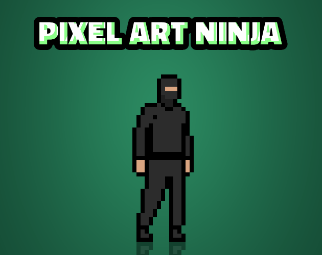 Pixel Art Ninja Character by OddestEagle
