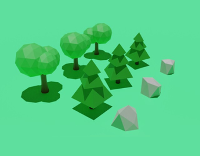 Low Poly Forest Pack by Tiny Tower Studios