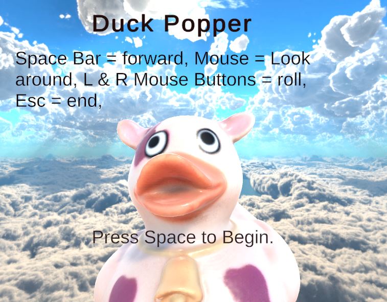 Duck Popper by Noggin Means Brains