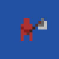 Axe Animation Pixel art character (SPRITE SHEET) by finn