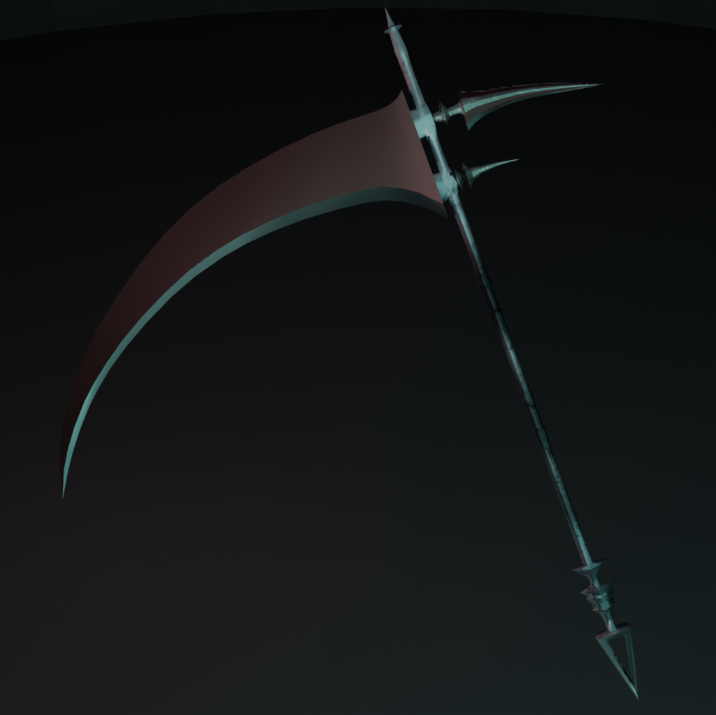 Red Scythe by AlpacaAttic