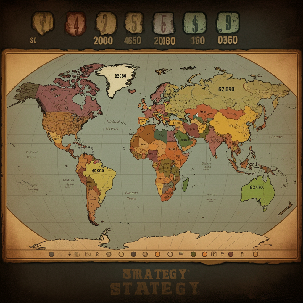 Card-based Strategic Game Project (14): Strategic Game Map Idea - itch.io