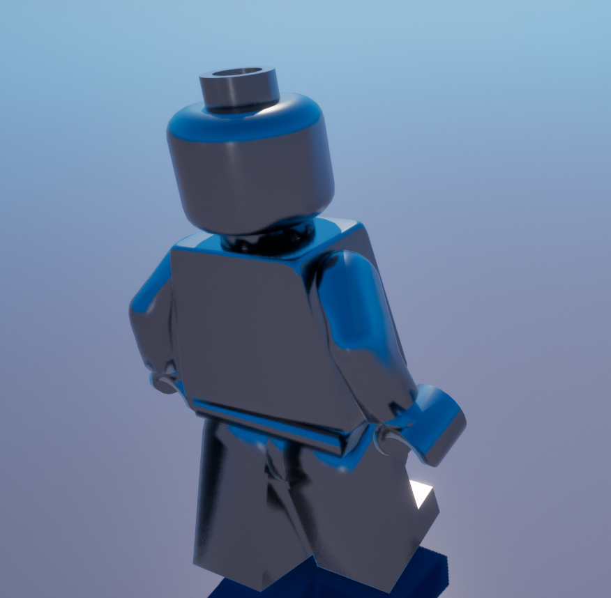 3D Skeleton Model - Block Brick Figure by feCreation