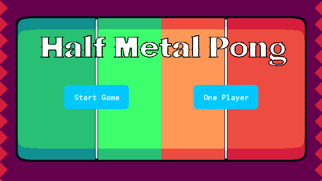 Half Metal Pong by FlipCO