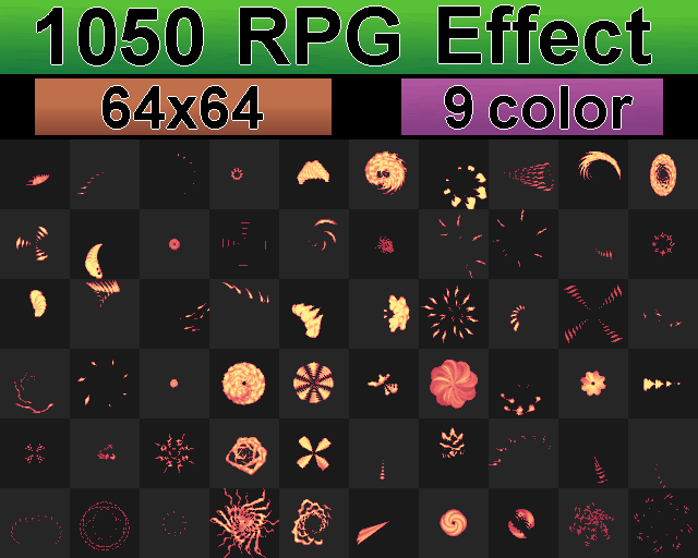 1050 RPG Effects 64x64 by BDragon1727