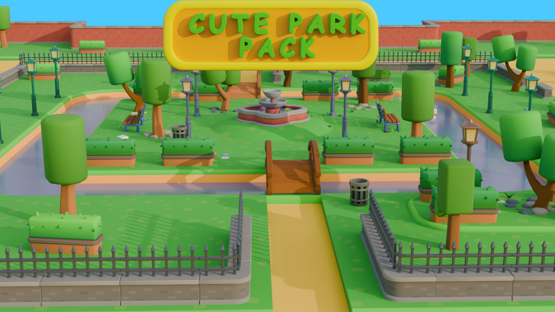 Cute Park Pack by RG Poly