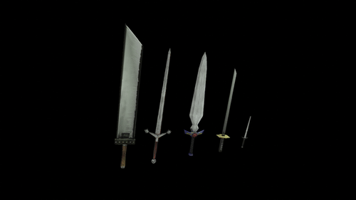 PSX Sword Pack by Dysfunctional_Games