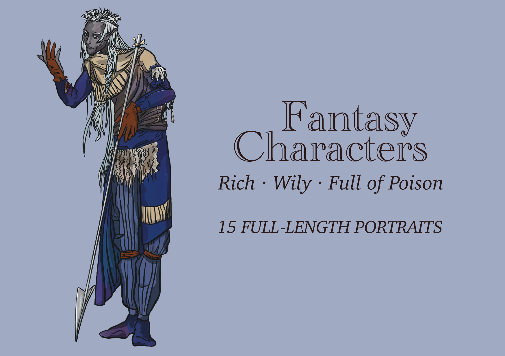 Fantasy Characters UI Pack by Coarsecurve