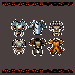 Free, Set Armor, 32x32, Icons by YhukiMhuri
