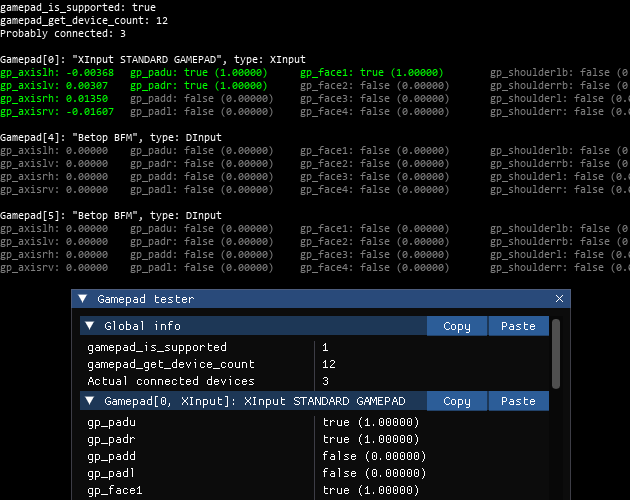 Gamepad Tester For Gamemaker By Axel K