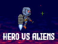 Hero vs Aliens by Hana Tamer
