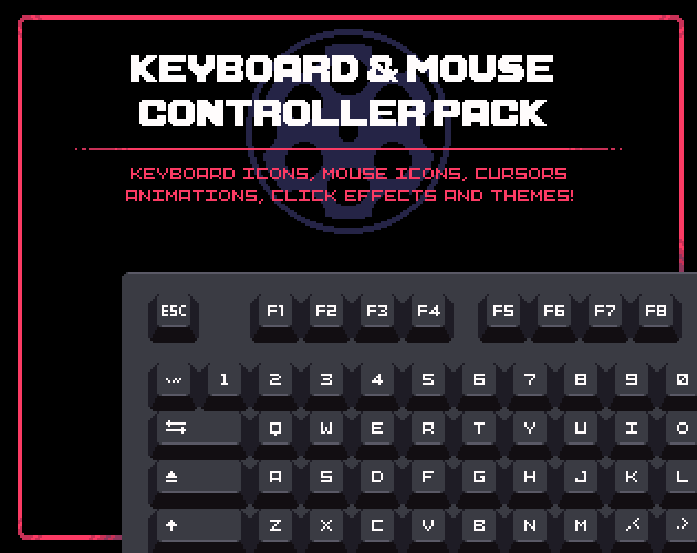 Pixel Keyboard & Mouse Controller Pack by Dead Revolver