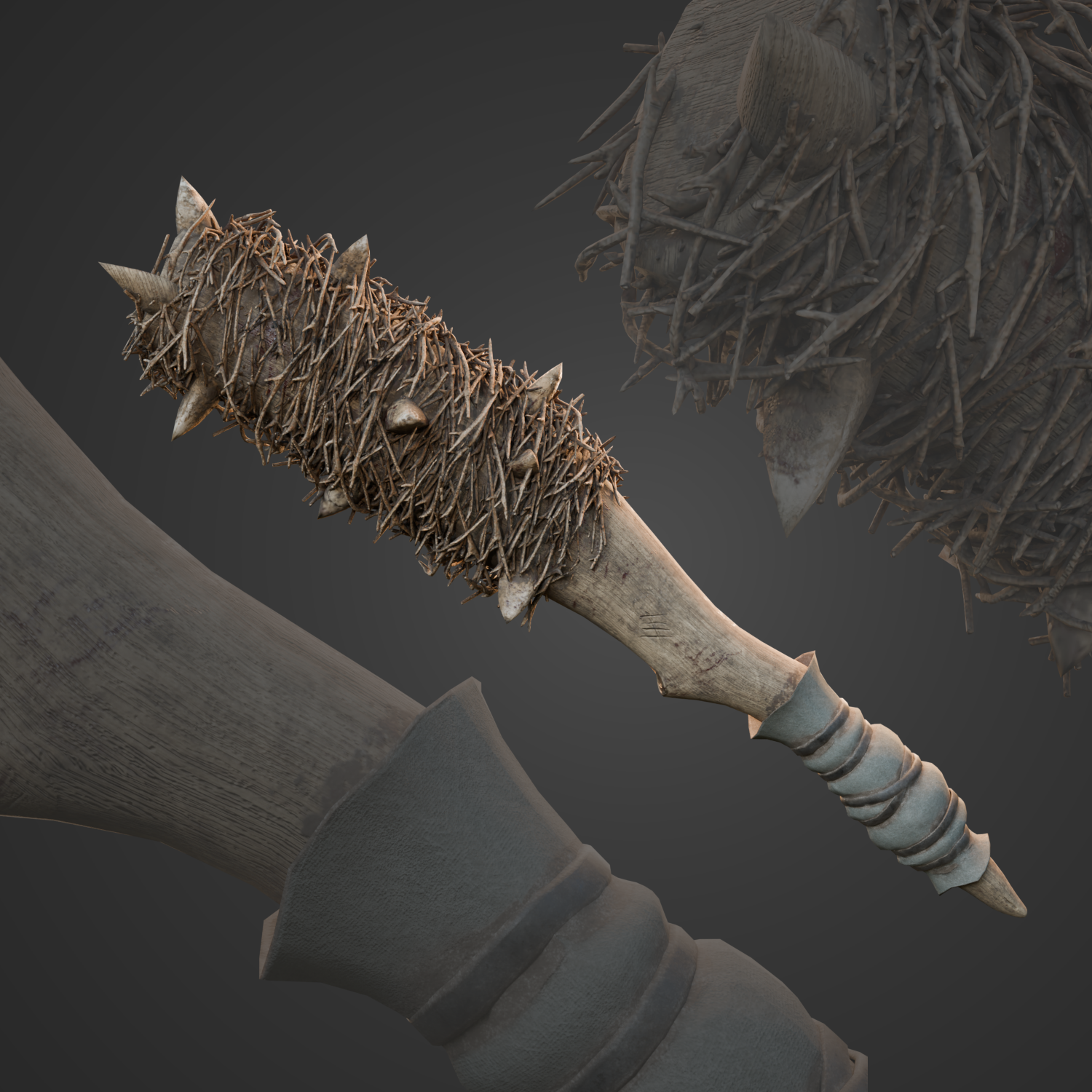 Spiked Club by Youssef Darwich