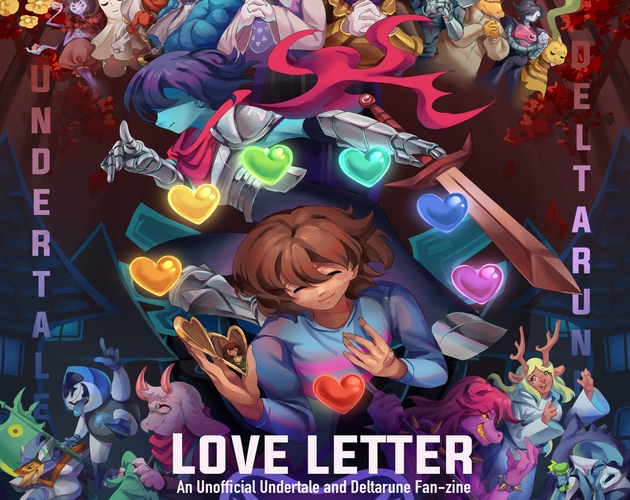 LOVE LETTER: AN UT/DR FANZINE by LOVE LETTER ZINE