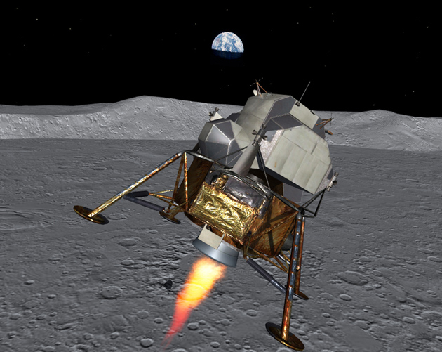 Eagle Lander 3D by Dirty Lime