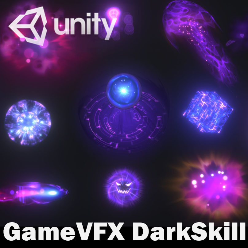 Unity Game VFX - DarkSkill Collection(URP) by Eric Wang_Unity VFX Artist