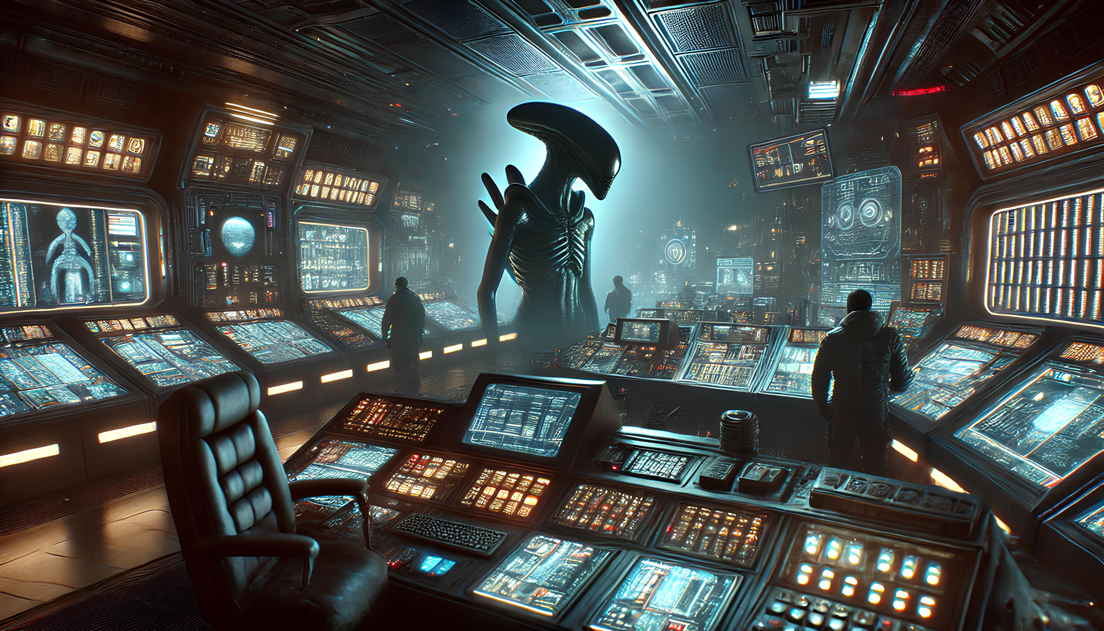 Malfunction Control Room by Genoscythes
