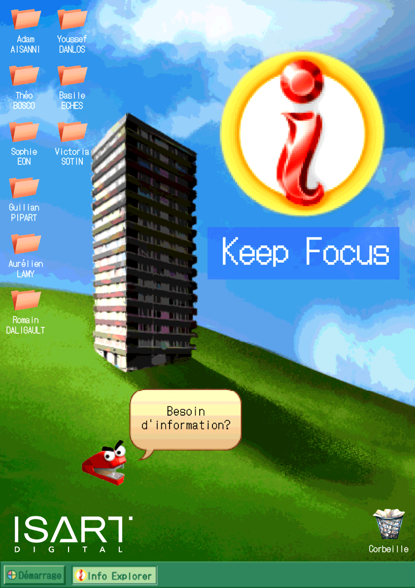 Keep Focus by Sophie Eon