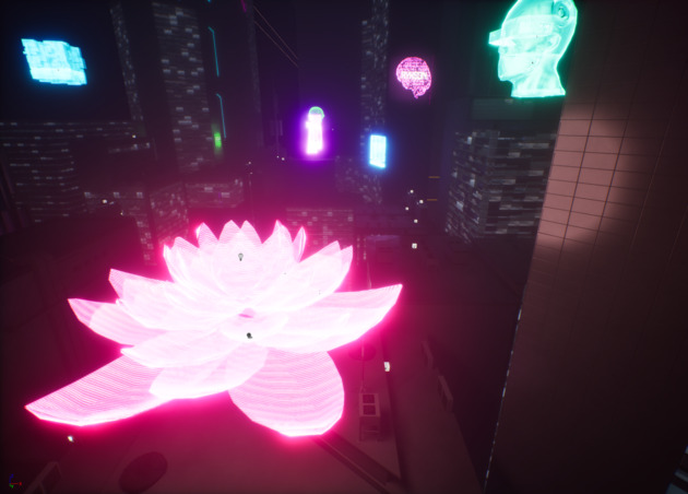 Neon Storm Delivery by fireantik