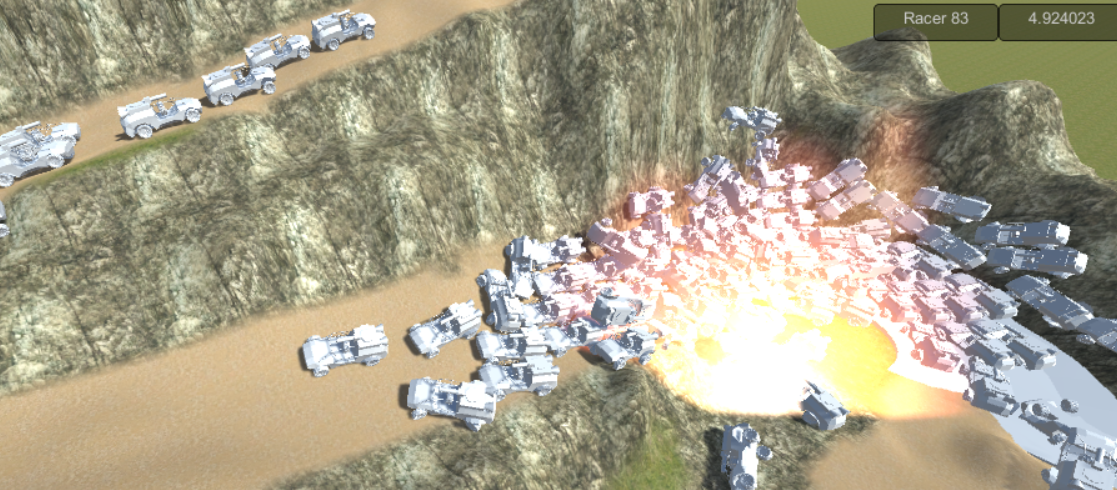 Racing Battle Royale by James Adey