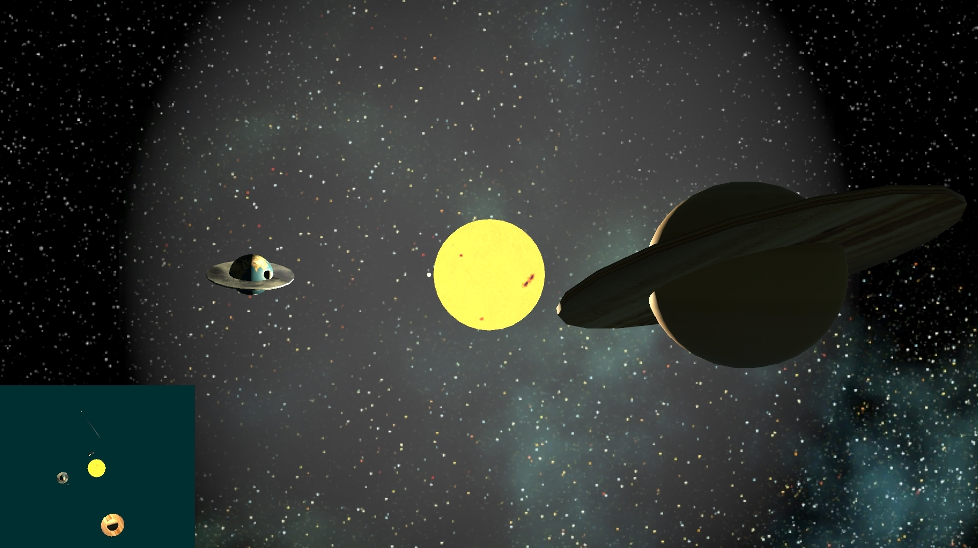 Simple Solar System Model by Grant Haase