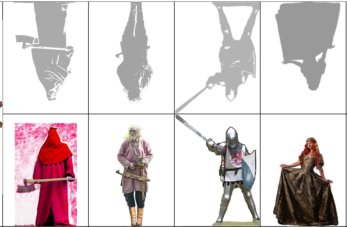 New minis sheet - Miniatures for TTRPG by PaperIsCheap