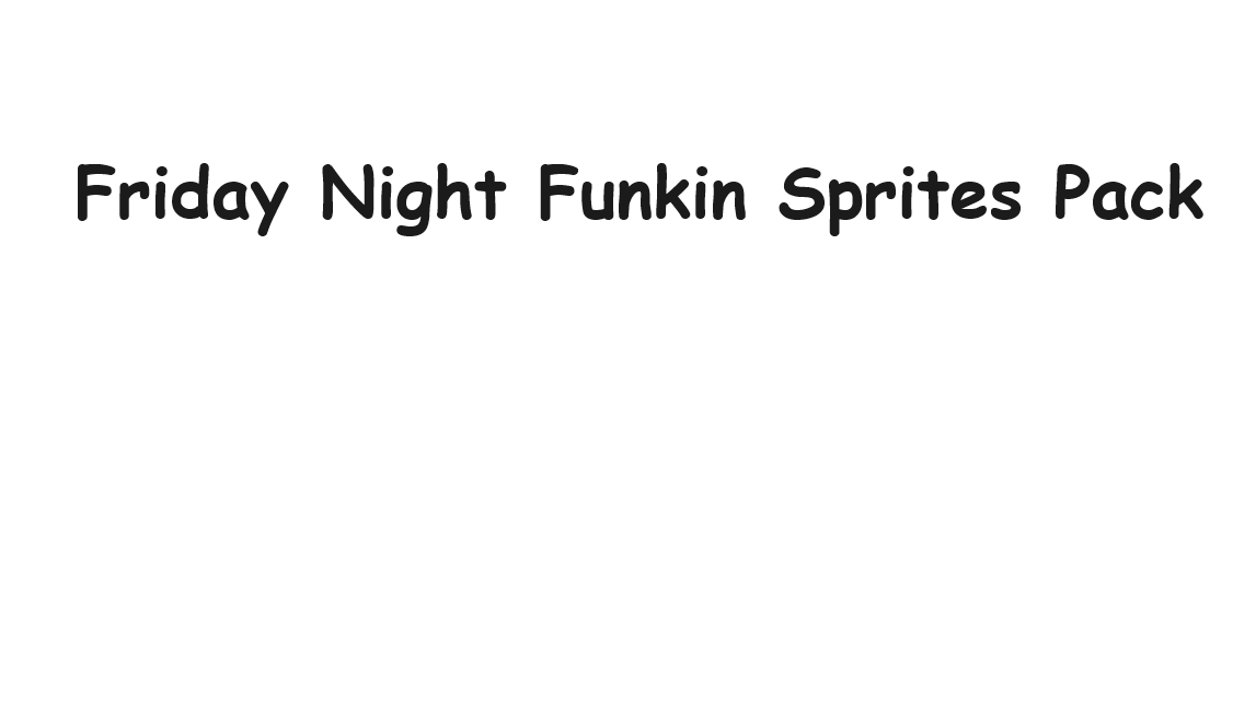 Friday Night Funkin Sprite Pack by Stickman and Friends 2006